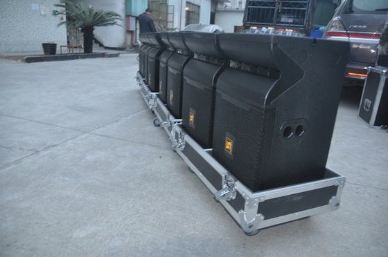 800W 12" línea accionada arsenal del PA del acuerdo activo del Presidente en gabinete de la madera contrachapada del abedul