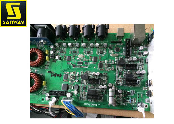 6000W Class TD 4 Channels Digital Concert Amplifier Built-in DSP