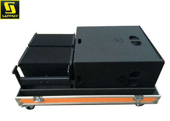 Transportable Powered Line Array System for Church 1500 People