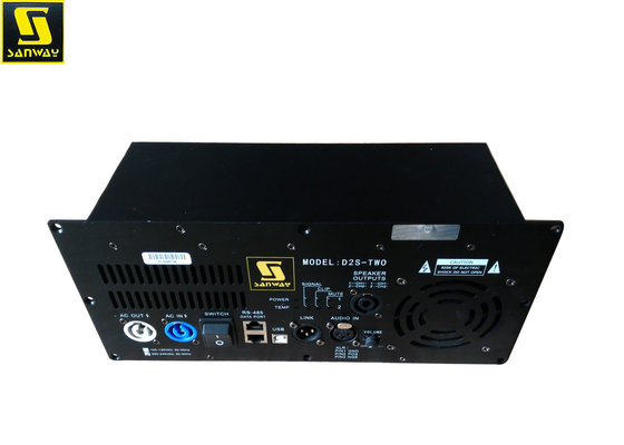 DSP 2 Channel Class D Audio Power Amplifier with CE / RoHS / FCC