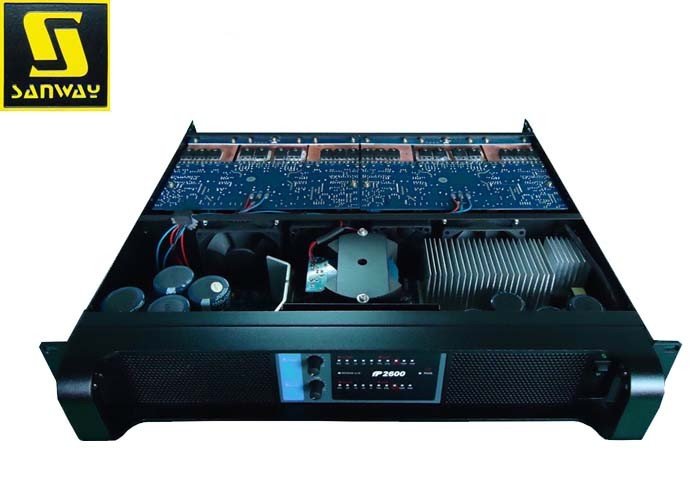 El favorable canal del audio 2Ohms 2 integró el amplificador 1500W X 2 para los terminales del transporte
