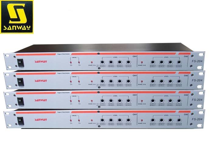 procesador de sonido estéreo de proceso audio de la CA de 90V que cambia/de 240V Digitaces para el altavoz