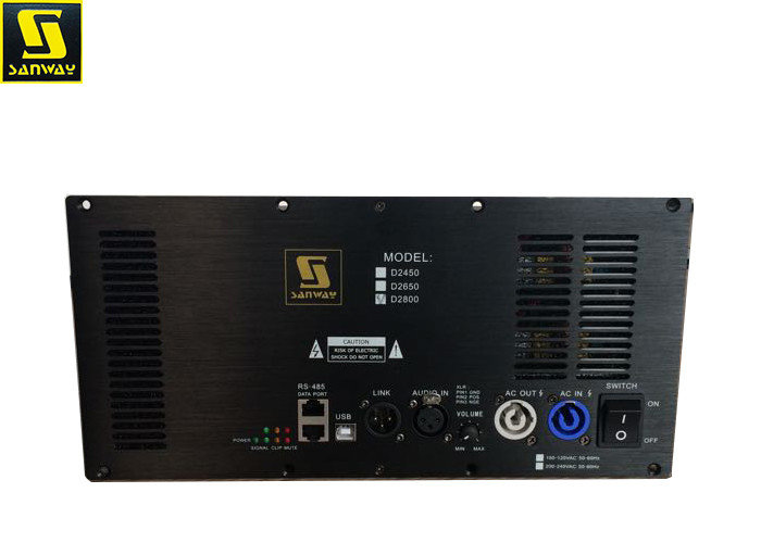 Módulo superior del amplificador de la clase D de la caja de altavoz 2 X 450W con la función de DSP 2 años de garantía