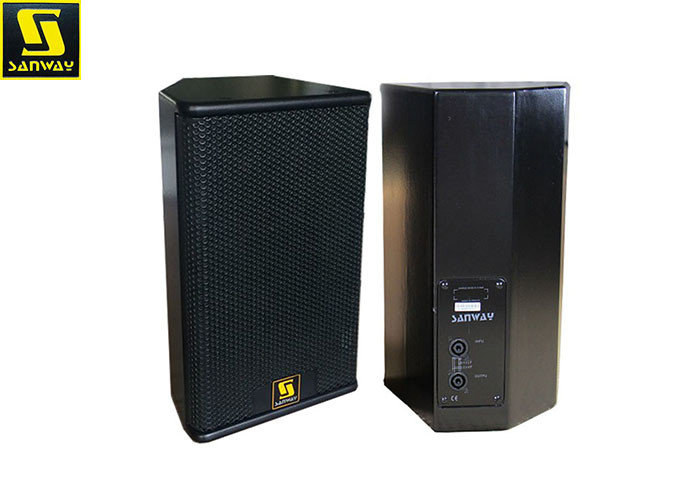 8 pulgadas - los altos altavoces del amperio del BI de la sensibilidad ennegrecen los altavoces PA activos con la garantía de un año