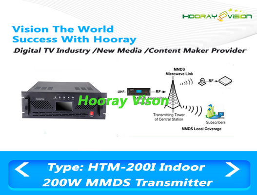 20dB Automatic Level Control Digital TV Transmitter 2033MHz Local Frequency