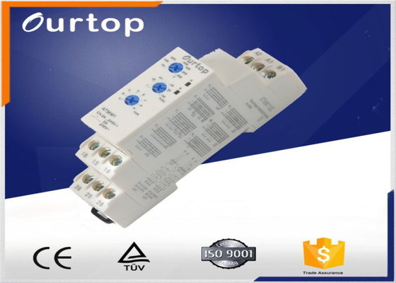 18mm Multifunction Timer Relay , Electronic Timer Relay DIN Rail Mounting