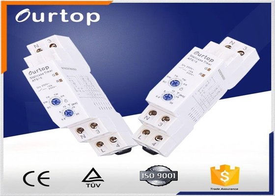 600W Staircase Timer Switch AgSnO2 Standard Contact Material 16A Rated Current