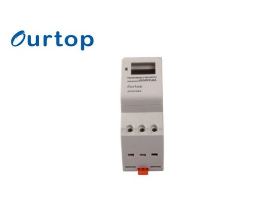 Gray Digital Electronic / Digital Countdown Timer Switch LCD Settings Display