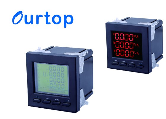 Muliti Function Electronic Electricity Meter For Energy Calculation / Data Display Transmission