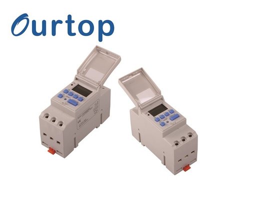 16A 250VAC Programmable Digital Timer Switch Gray 1 Sec - 59 Min 59sec