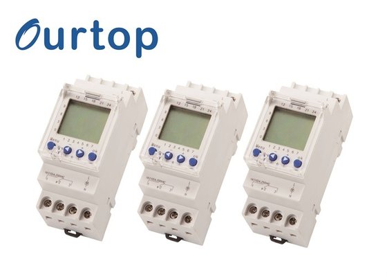 ATHC622 Model Din Rail Timer Switch  2 changeover  switch Ourtop