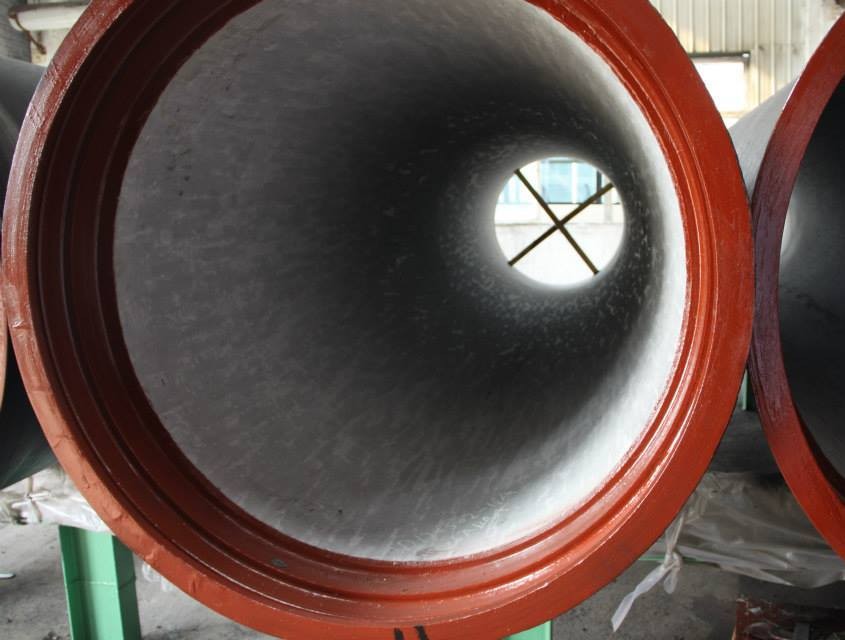 tubo de ferro fundido dúctil para abastecimento de água