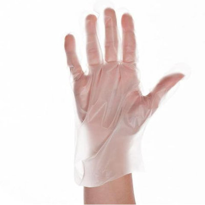 FDA Standard Consumable Plastic Cast Poly HDPE/TPE / CPE PE Gloves