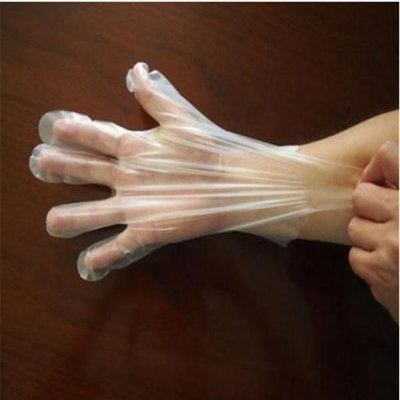 CPE/TPE/HDPE/LDPE Food Grade Hand Gloves Pe Disposable Plastic GLoves