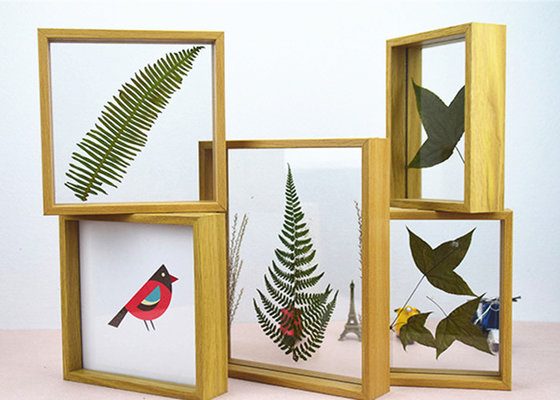 True Raw Material Pressed Flower Artwork , Framed Pressed Flowers For Frame Photo