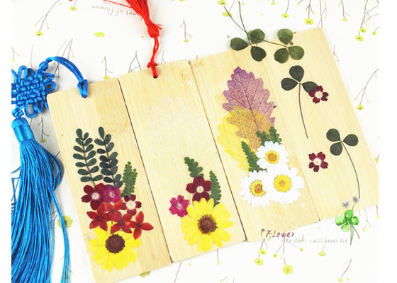 Bookmark Decor Material Dried Flower Petal Crafts Home Decoration Accessories