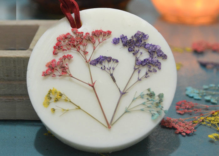 Aroma Decorative Pressed Flower Gifts Material Green Plant Epoxy Embossed Specimens