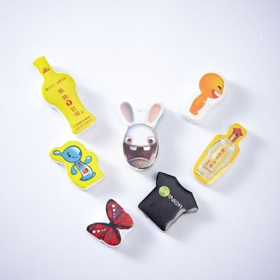 Promotional gifts 100% cotton custom shape compress towel