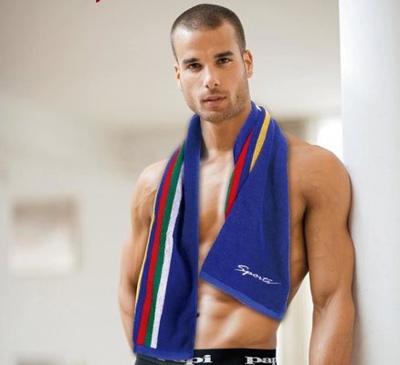 cotton sport colors towel