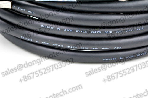 Long ​1SF26-L120-00C-A00 Mini Camera Link Cables Overmolding HDR 26PIN Male Cable Harness 10meters