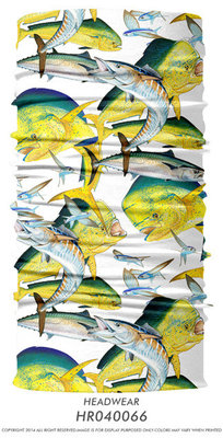 Fishing Theme balaclava seamless coolmax Uv Protection Necktube sport bandana supplier