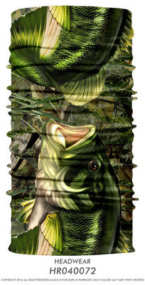 Fishing Theme balaclava seamless coolmax Uv Protection Necktube sport bandana supplier