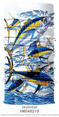 Fishing Theme balaclava seamless coolmax Uv Protection Necktube sport bandana supplier