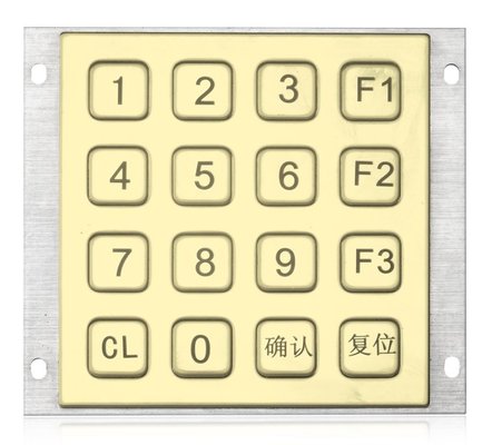 Heavy Duty Kiosk Metal Keyboard