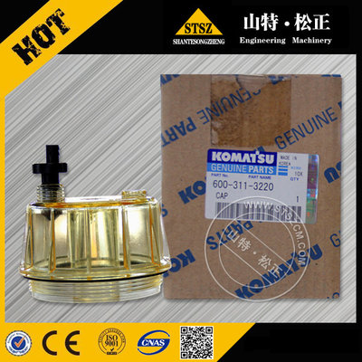sell geunine parts PC400-8 excavator cap 600-311- 3220(Email:bj-012@stszcm.com)