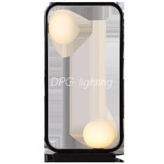 China European Decorative Glass and Metal Ball Table Lamp supplier
