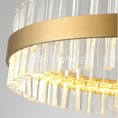 Modern Crystal Chandelier Pendant Light for Dining Room supplier