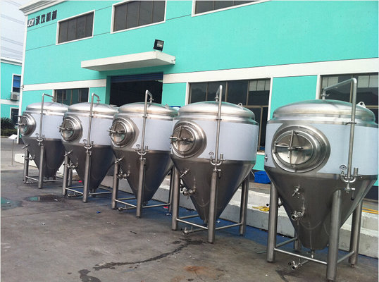 Conical Beer Fermentation Tun - Fully Automatic Ferment Growing Tank