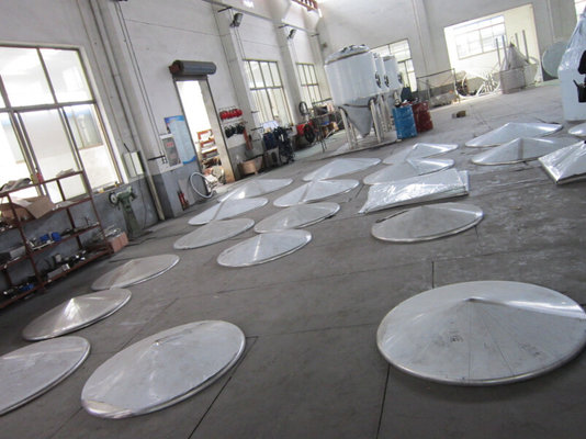 Storage Tanks - Water Oil Dairy Milk Liquid - Round Top / Disc Cover