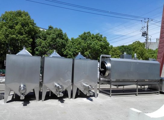 Walnut Crusher Fruit Processing Machinery , Stainless Steel Fruit Processing Equipment