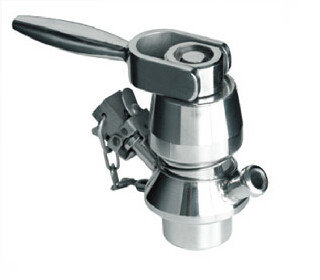 Manual Aseptic Sampling 304 316L Stainless Steel Valves with EPDM / Silicone Seal