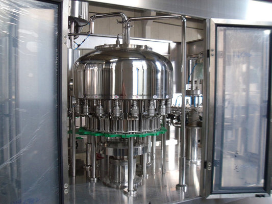 Mineral Drinking Water Filling Machine for Non carbonated Drink 7.5Kw , 3 In 1 Unit