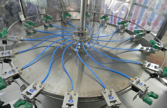 Fruit Juice / Soft Water Automatic Filling Machine for PET / Glass Bottle , Screw Cap