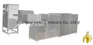Ripe Banana Peeling Fruit Processing Equipment / Juice Making Machinery