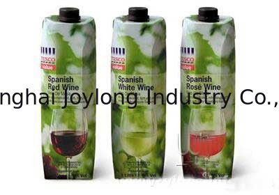 Fully Automatic Aseptic Packaging Machine , Juice And Milk Brick Carton Filling Machine