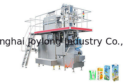 Fully Automatic Aseptic Filling Machine , Gable Top Filling Machine 500-1000ml