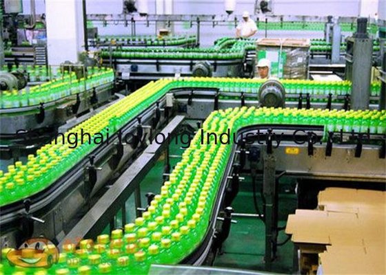 Chaîne de production fortement automatisée de boisson non alcoolisée 3 dans 1 opération facile compacte