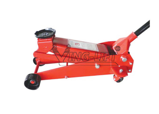 3T Industrial Lifting Equipment ,  Long Frame Horizontal Hydraulic Trolley Jack