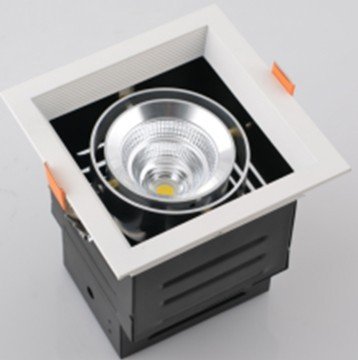 25w single head ceiling recessed cob led downlight 3200lm 24/60 degree