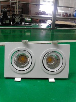 Recessed led venture lamp LED COB Grille Lamp2*15W
