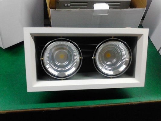 LED Grille Lamp, recessed downlight 2x25w, 3 /5years warranty Washer led downlight
