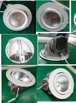 Led lighting fixture ,Led downlight ,spotlighting ceiling dimmable adjust downlight