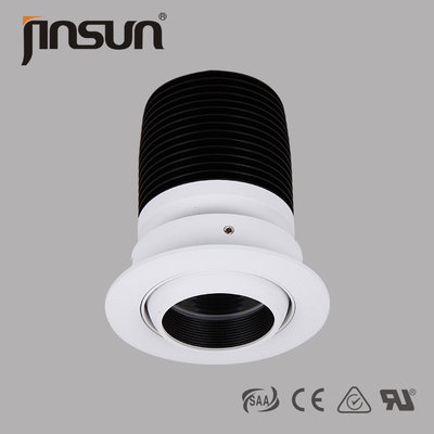 12W 900LM DALI dimmable of 360 Degree Rotatable Tilt of Led Downlight