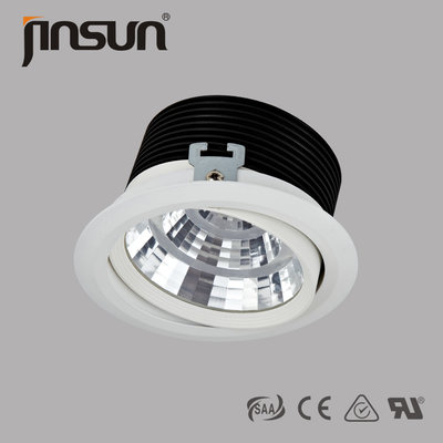 indoor commercial lighting-recessed mounting COB LED downlight 125MM CUTOUT