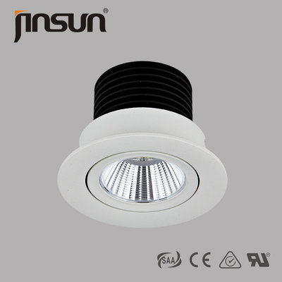 high quality180 degree 10w rotating cob led ceiling downlight