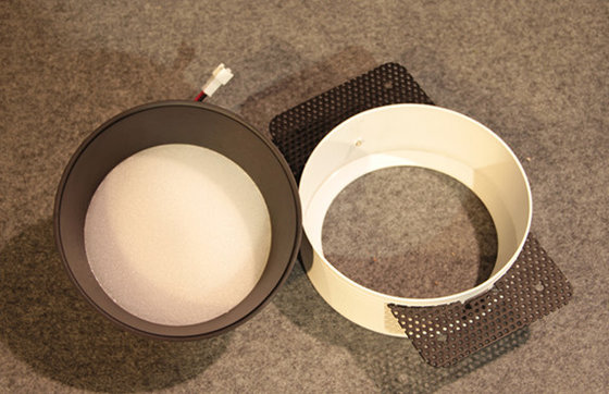 recessed trimess LED downlight 12w with dimension of ¢210*H90mm